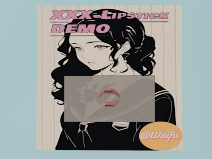Second Life Marketplace Waifu X Lipstick Demo Hud